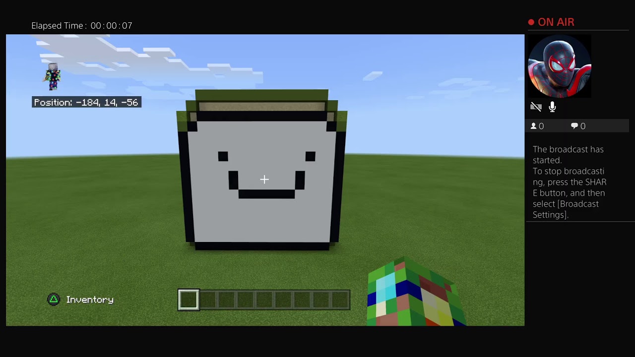 Dreams head in minecraft - YouTube