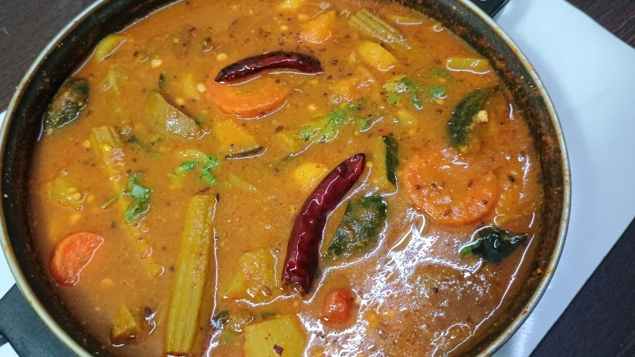 Dappalam Pulusu | Mukkala Pulusu | Andhra Style Mukkala Pulusu | Veg ...