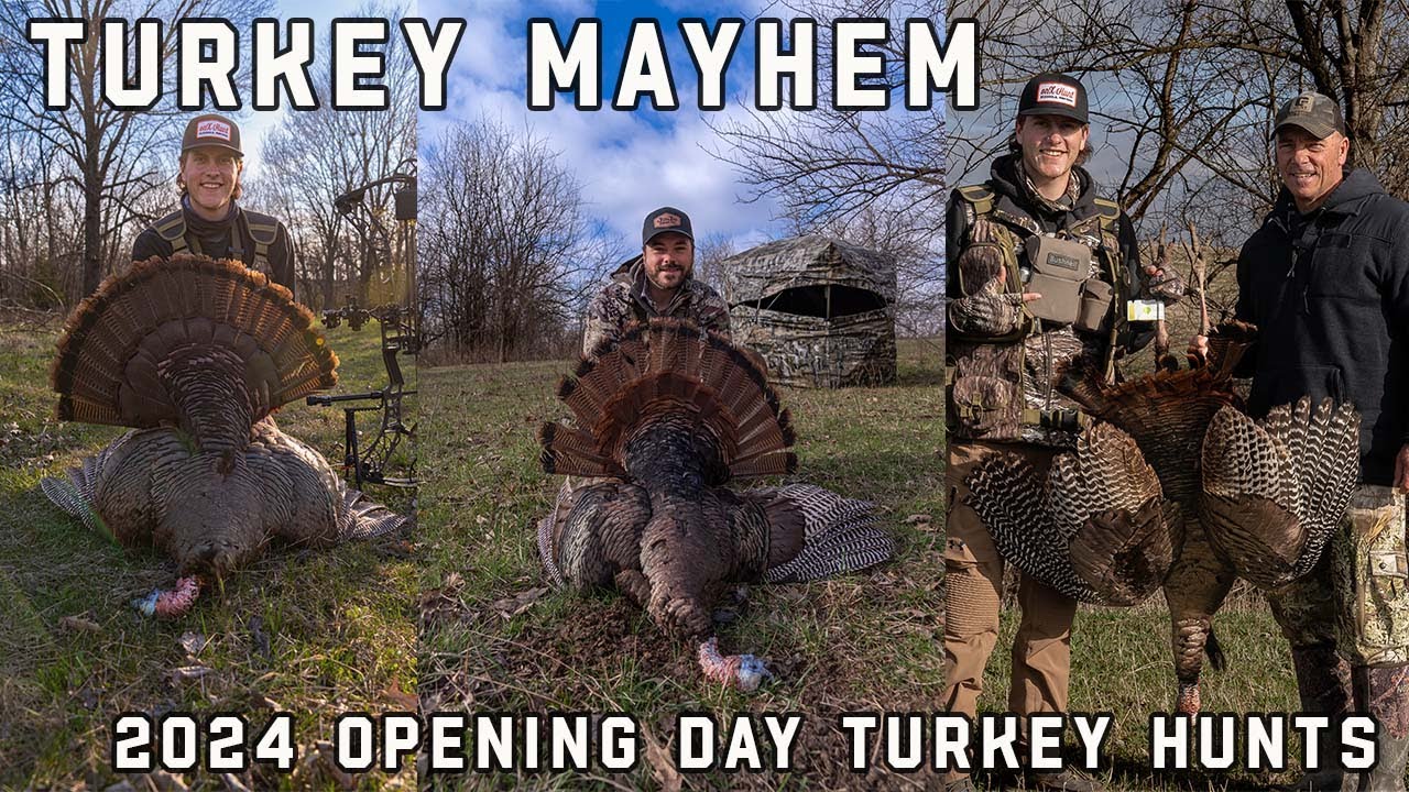 Turkey Mayhem: Opening Week Of Turkey Season 2024 | Iowa Turkey Hunting ...
