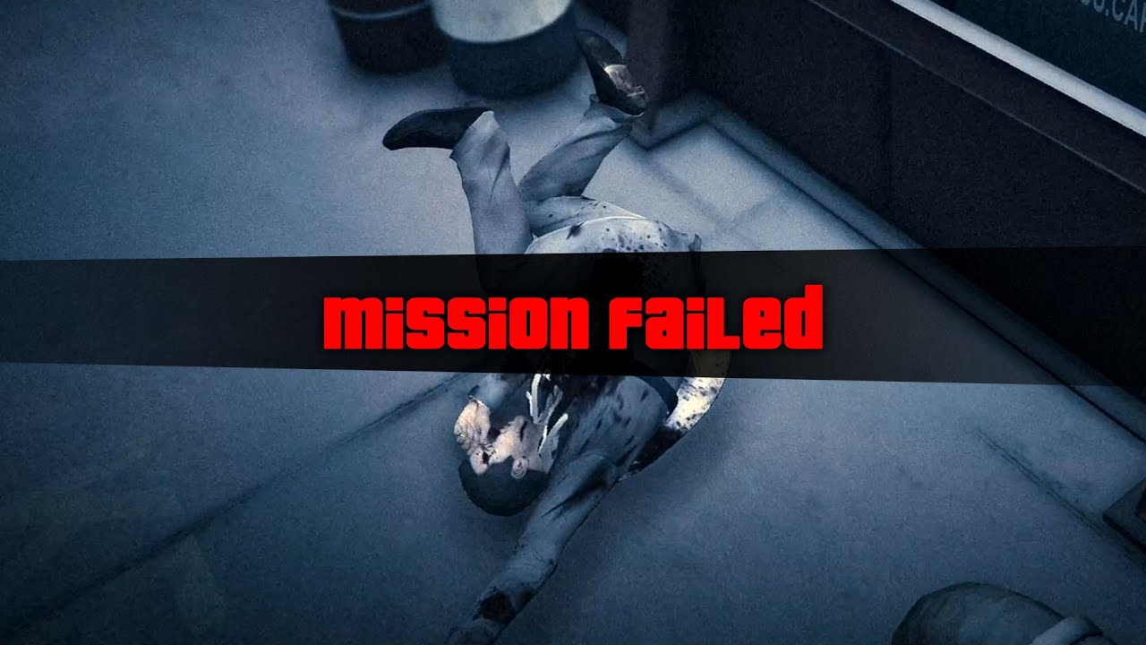 Mission failed | GTA 5 - YouTube