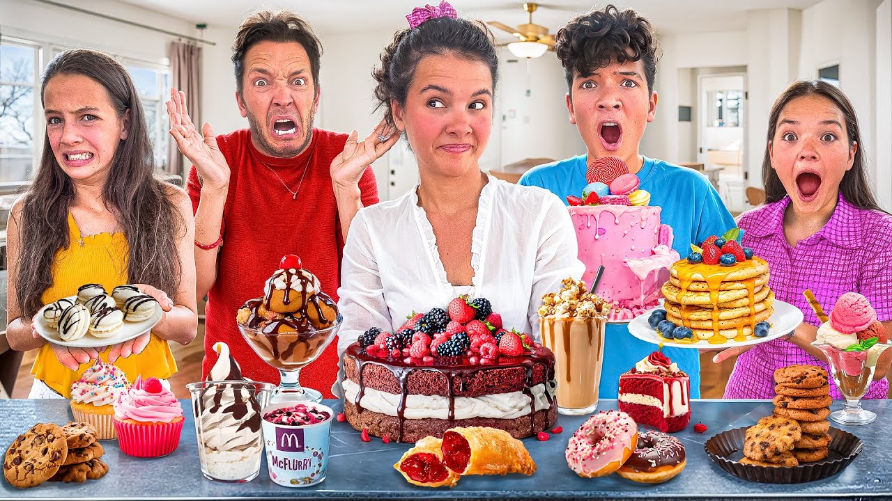Last to STOP EATing BIRTHDAY Dessert! - YouTube