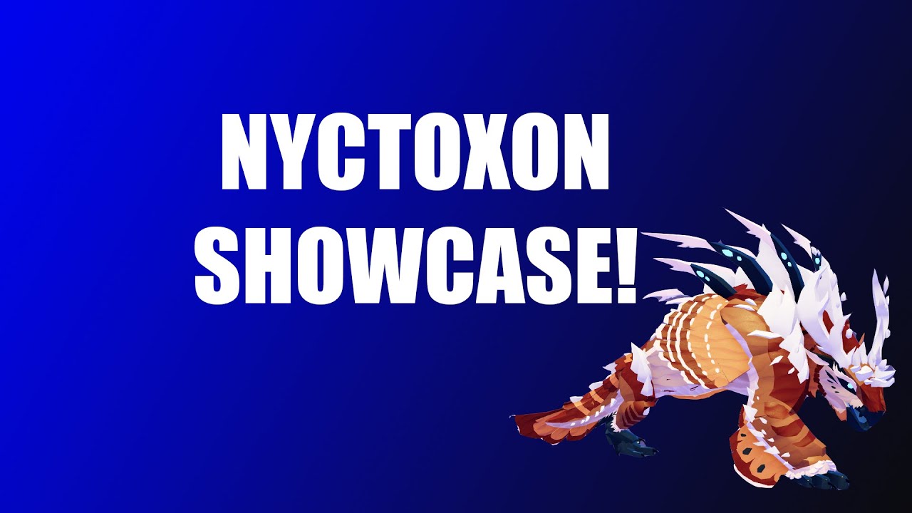 Creatures Of Sonaria Nyctoxon Showcase! - YouTube