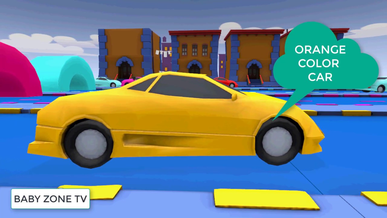 Colors for Children to Learn with Car || Colors Learn with Street ...
