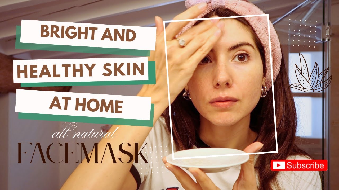 DO NOT BUY FACEMASKS | Try this Natural Homemade Mask FIRST - YouTube