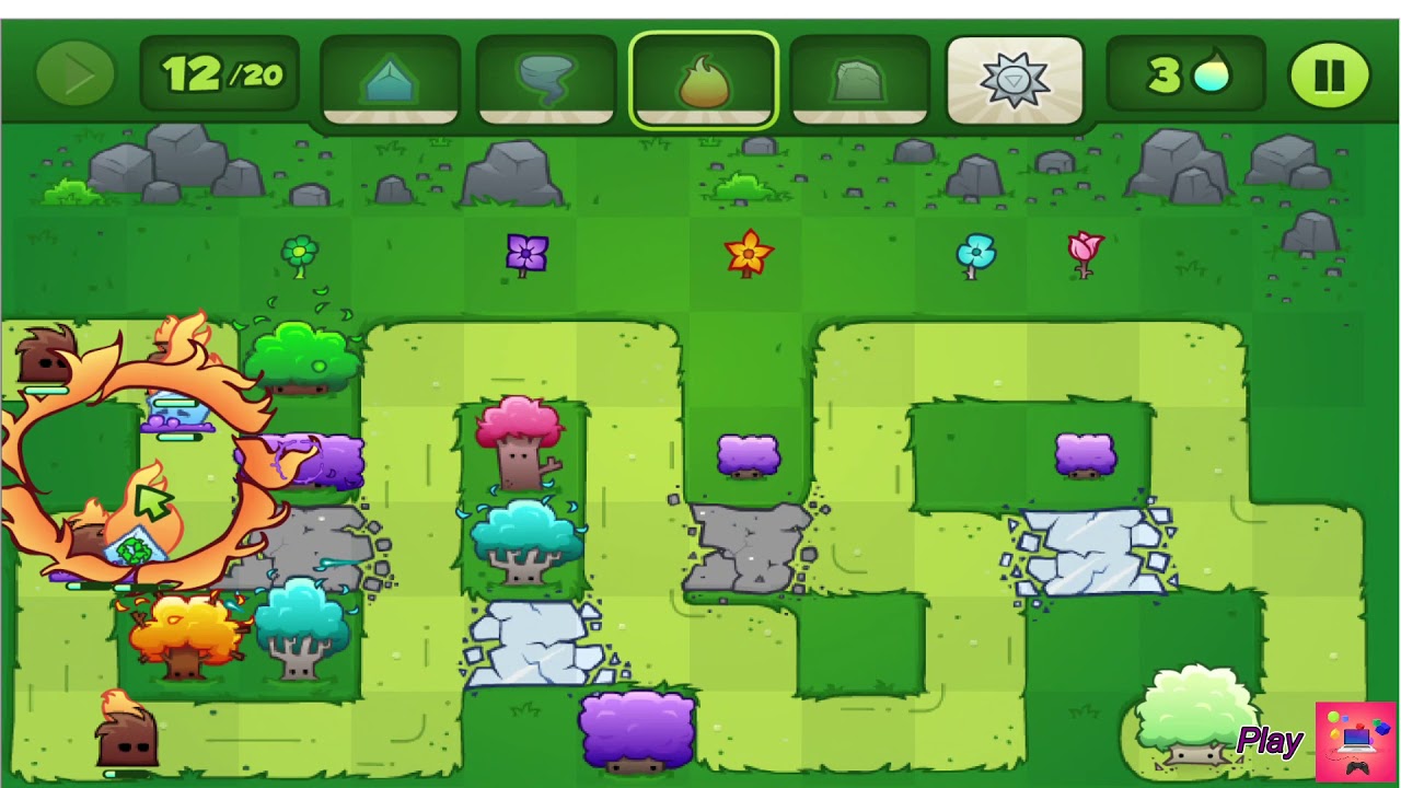 Bloom Defender | Sunny Woods | Level 5: Tomax | Normal || Perfect level ...