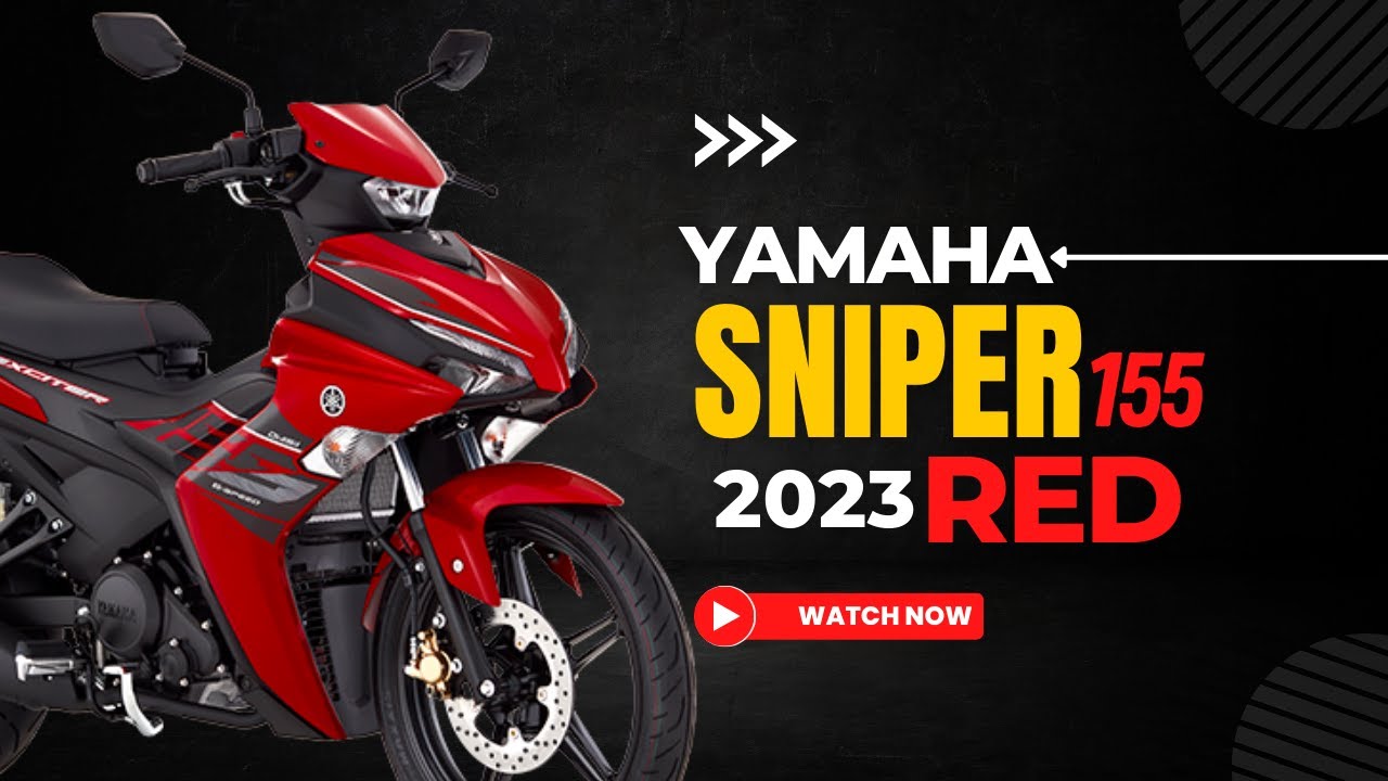 New Yamaha Sniper 155 2023 RED - YouTube