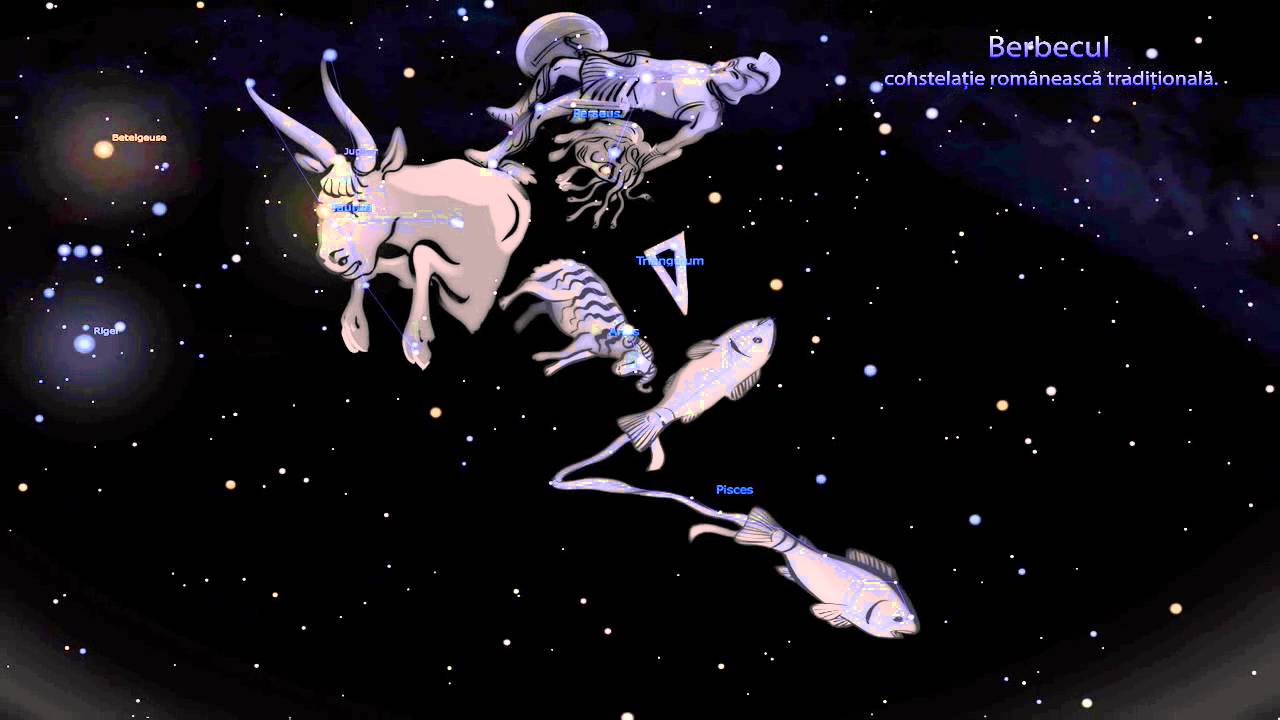 CONSTELAȚIA BERBECUL - ARIES - YouTube