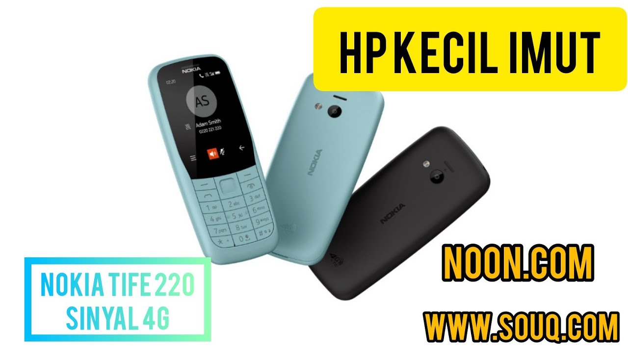 NOKIA 220 TA-1155 DUEL SIM - 24MB, 4G LTE, BLUE - YouTube