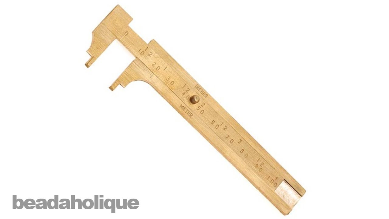 How to Use a Brass Caliper - YouTube