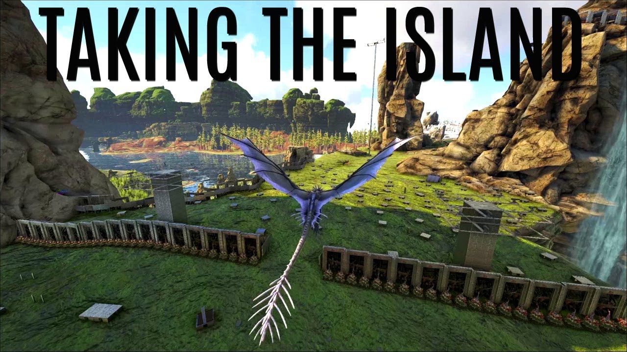 SPAMMING THE ISLAND and More - Classic PVP (E17) - ARK Survival - YouTube