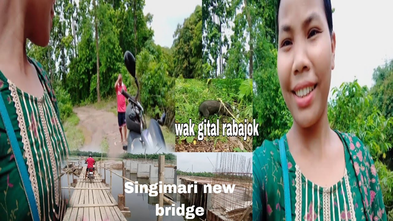 Singimari new bridge||Wak gital rabajok||Usha M Sangma||2024 - YouTube