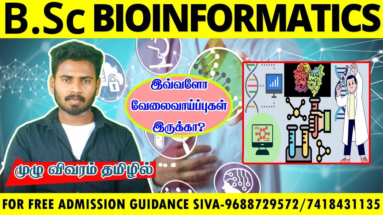 BSC BIOINFORMATICS COURSE FULL DETAILS IN TAMIL|FUTURE ACADEMY AND ...