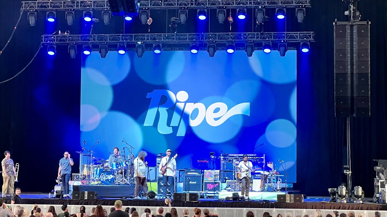 Ripe (the Band) Live at Leader Bank Pavilion in Boston, MA on 7/6/2024 ...