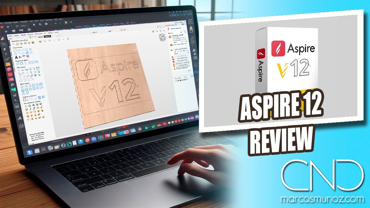 Descubre las Novedades de Aspire Vectric 12 | Review CNC Marcos Muñoz ...