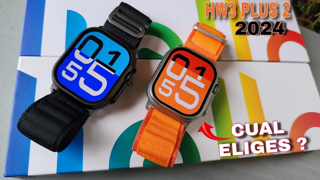 HELLO WATCH 3 PLUS 2 - CUAL ELIGES ? 🤔 - YouTube