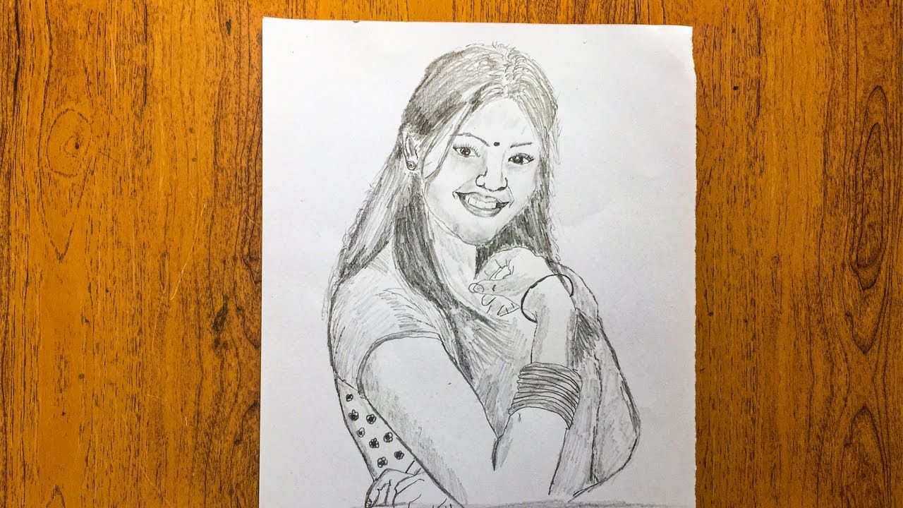 Kajal Agarwal || Drawing Pencil Sketch | Draw Kajal Agarwal - YouTube