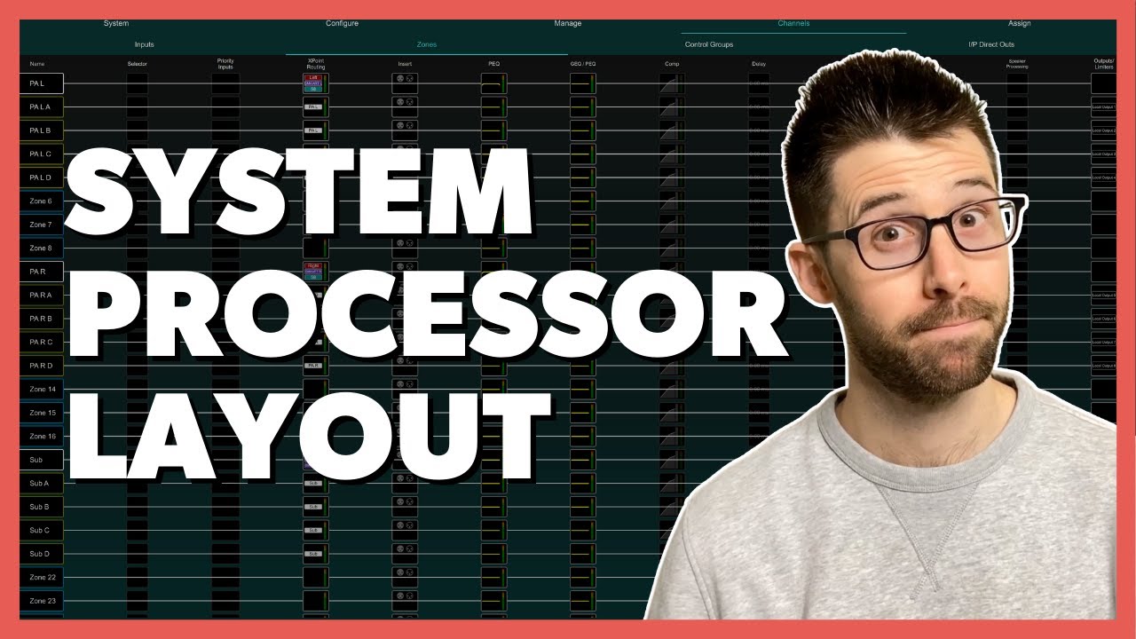 How I Lay Out My System Processors (With Free Template) - YouTube