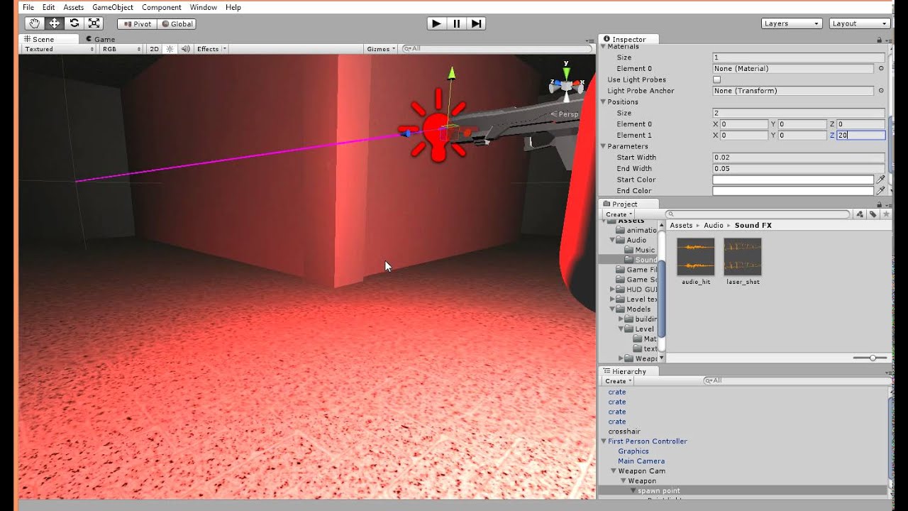 Unity 3d Tutorial Weapon Setup 3 Youtube 0938