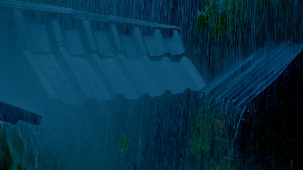 Rain Falling On The Roof | Enjoy the Sound of Rain to Soothe Your Soul ...