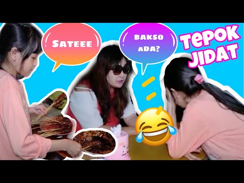 Nicole Jualan Sate !! Pembelinya Lucu dan Tulalit ! Drama Lucu Nicole Annabelle