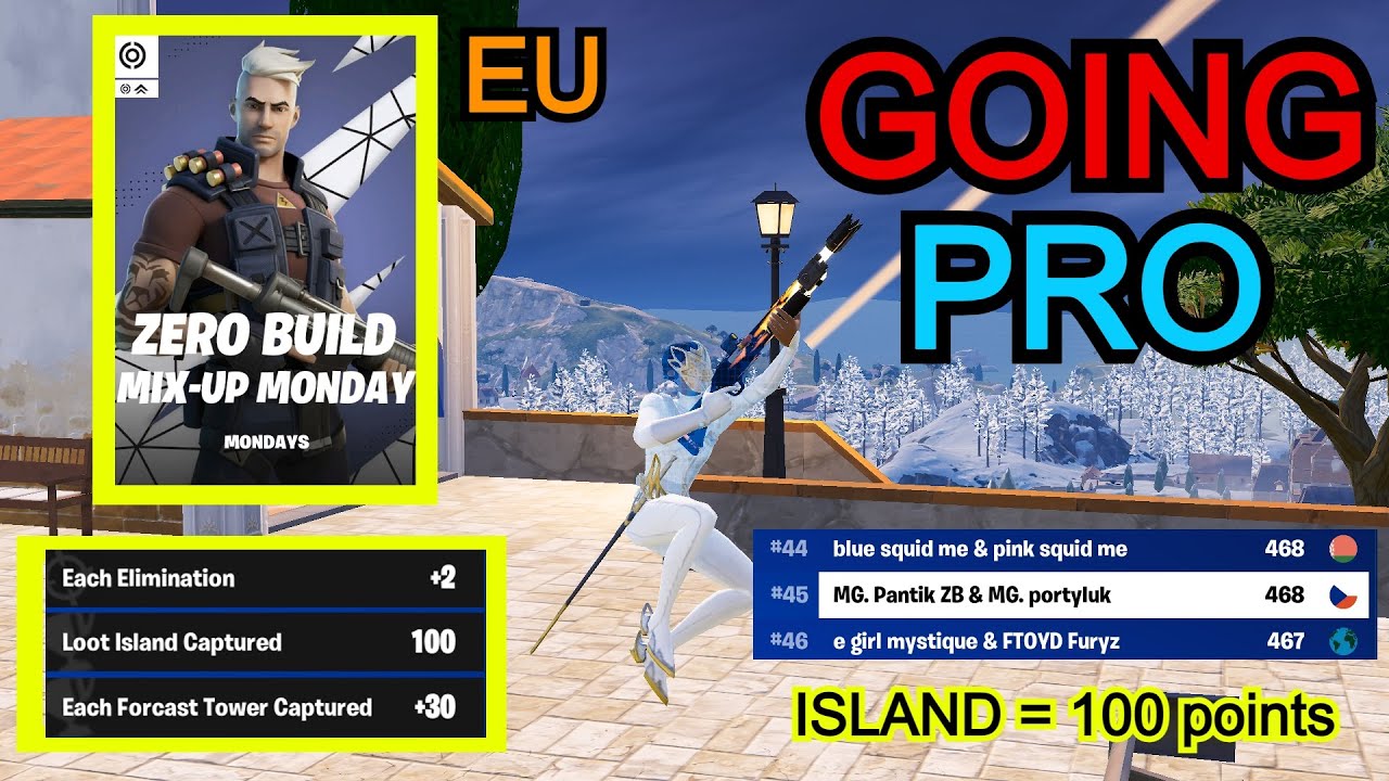 How we DOMINATED in Zero Build Mix-up Monday CUP - YouTube