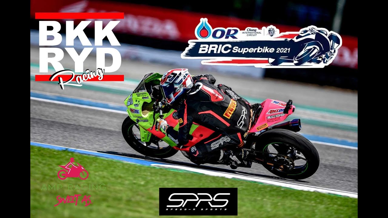 BRIC Superbike 2021 1st Race - Warm Up Lap - SPRS Suit - Axel Pedersen ...