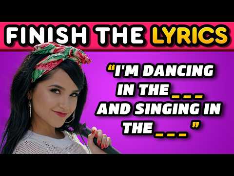Can You FINISH THE LYRICS OF Trending songs of 2026? 🎵 FINISH THE LYRICS Tiktok 2026 | Music Quiz