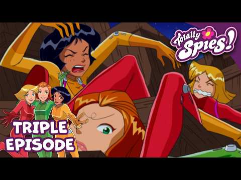 BRAND NEW 🚨 Totally Spies! 🌸 Season 2, Episode 16-18 ✨ FULL HD REMASTER - TRIPLE EPISODE