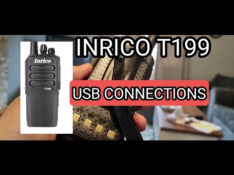 INRICO T199 - USB CONNECTIONS - YouTube