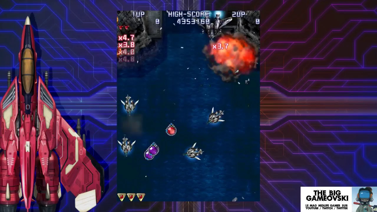 Raiden IV Overkill - plan-plan mais avec du Boss sympa... TBG330 - YouTube