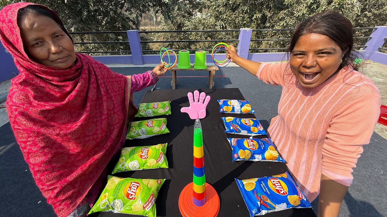 Ring Chips Family Game #shorts - YouTube