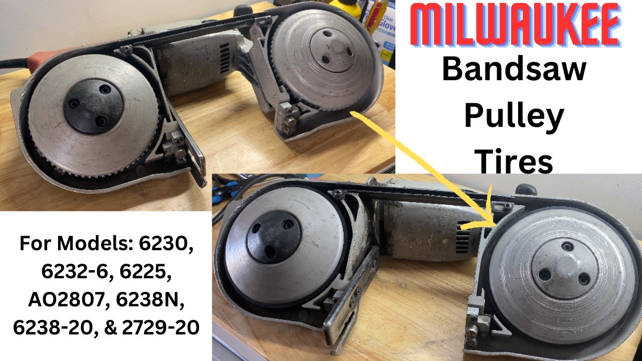 Milwaukee Bandsaw Saw Belt Replacement | Models: 6230, 6232-6, 6225 ...