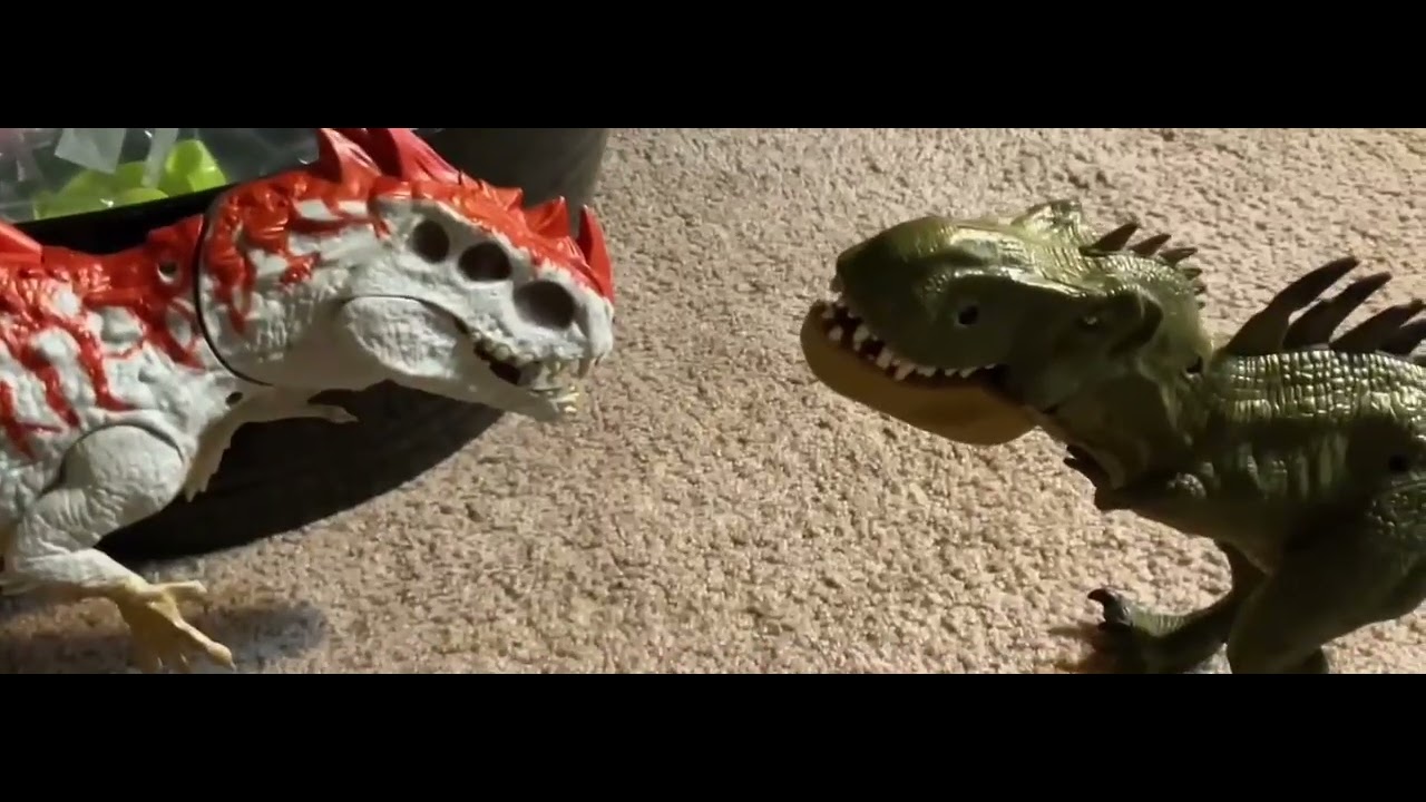 Hybrid Dominus Rex VS Hybrid T. rex - YouTube
