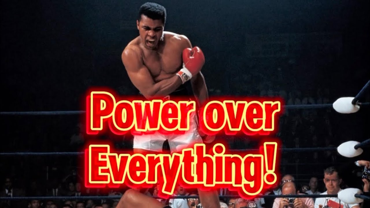 Muhammad Ali reading: inspirational man! Focus is the only power! - YouTube