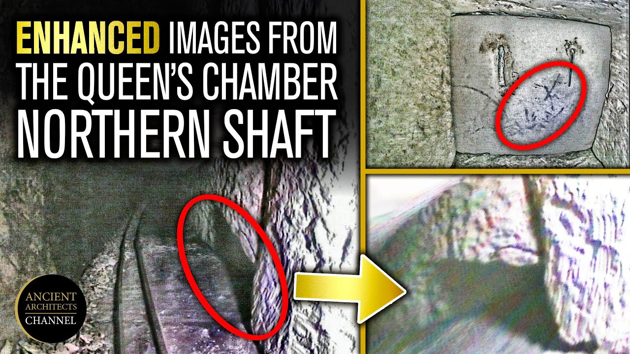 NEW: Enhanced Images from the GREAT PYRAMID Queen's Chamber Northern ...