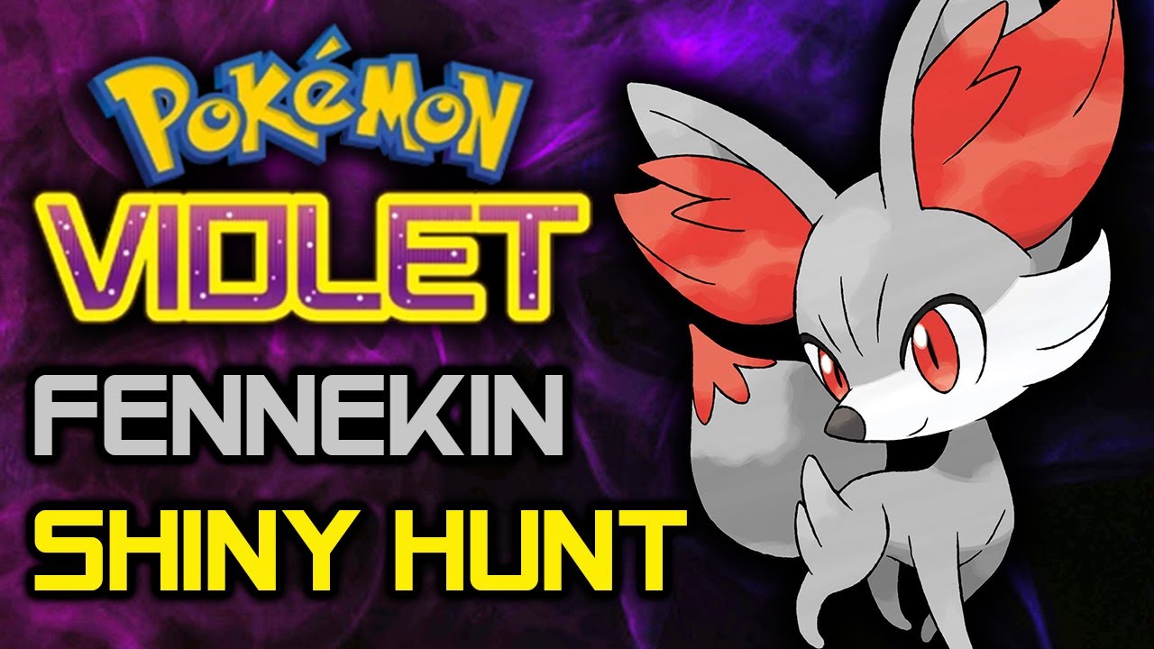 Shiny Fennekin Hunt - Pokemon Violet Home Update - YouTube