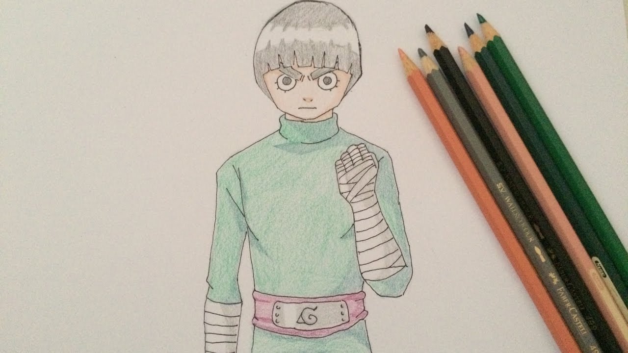 Rock Lee (speed draw) - YouTube