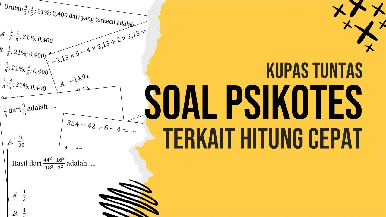 PSIKOTES NUMERIK HITUNG CEPAT TES BUMN, TNI POLRI, CPNS, KEDINASAN, DAN ...