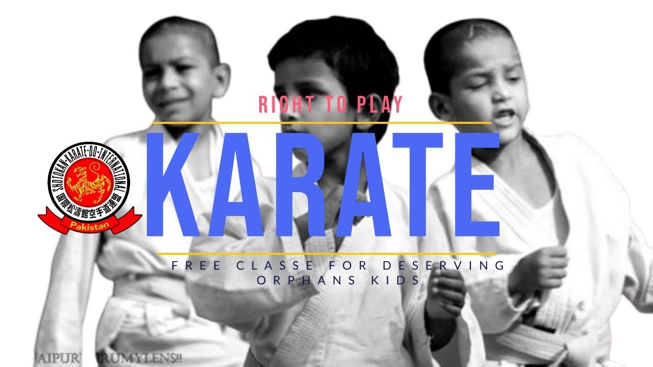 Right to Play_Karate classes for Orphans and deserving families - YouTube