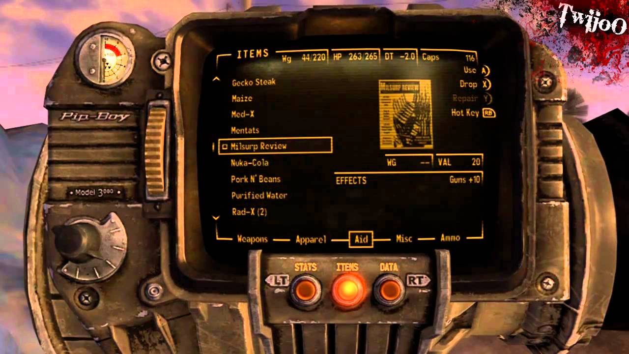 Fallout New Vegas | Introduction to Leveling Up - YouTube