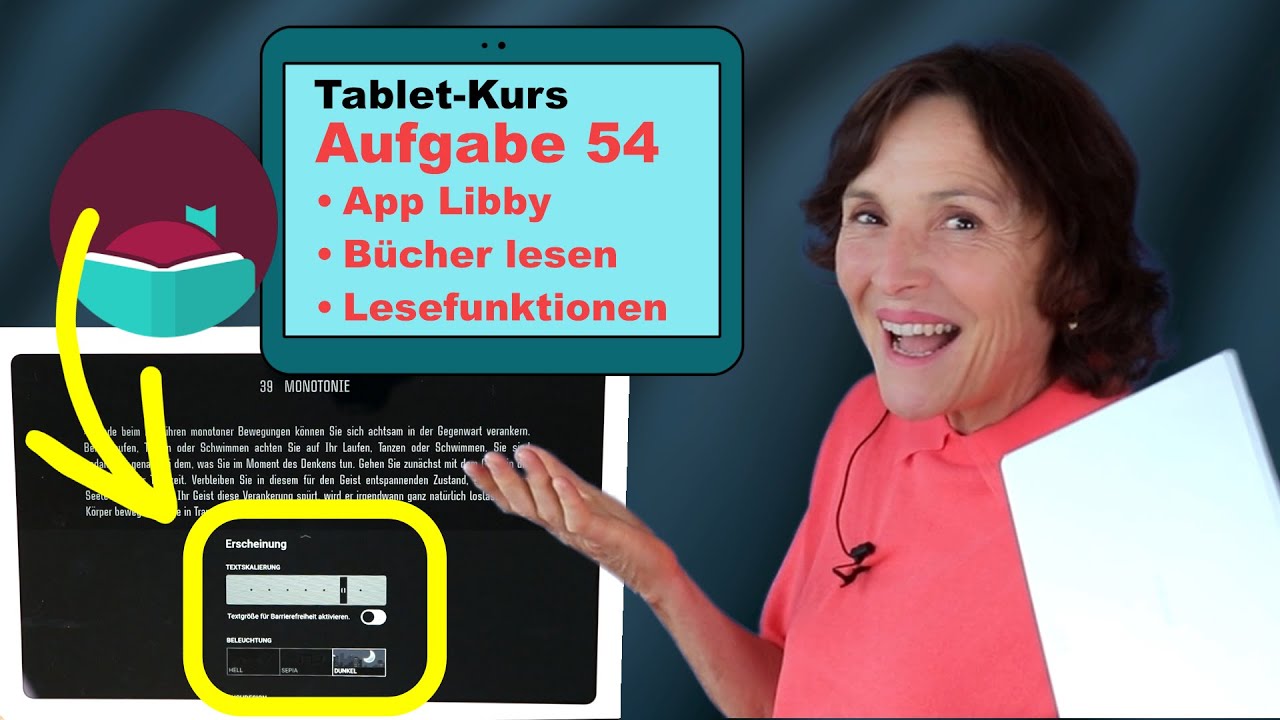 Tablet-Kurs Teil 54: Lesen mit der App Libby auf dem Tablet. Alle ...