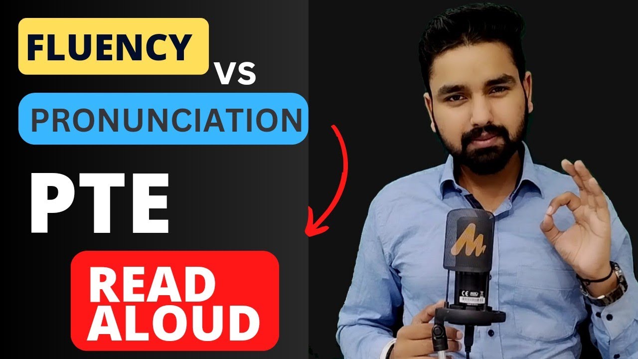 Fluency Vs Pronunciation | Read Aloud PTE | - YouTube