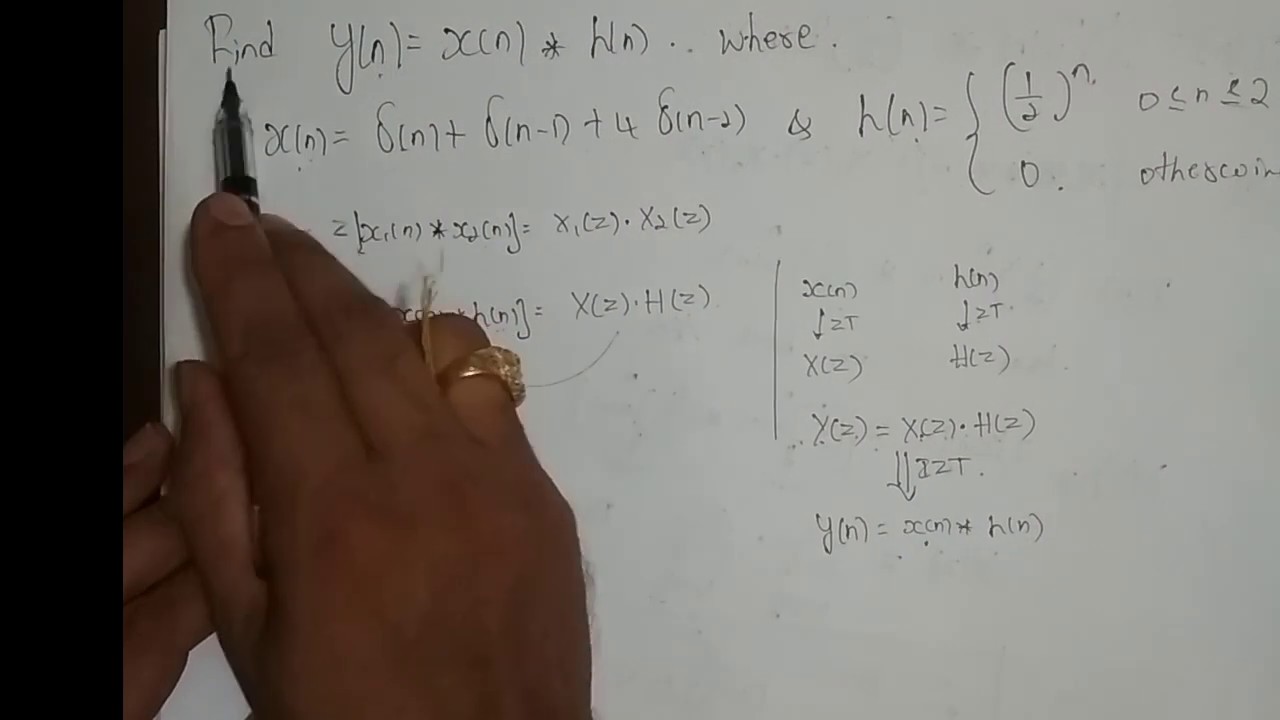 M5l25 Finding Z Transform And Roc Using Properties Of Z Transform 0586