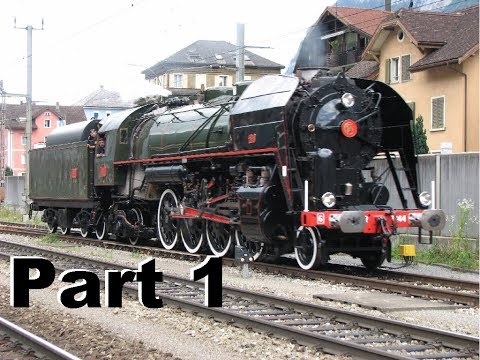 Mit Dampf über den Gotthard - Teil 1