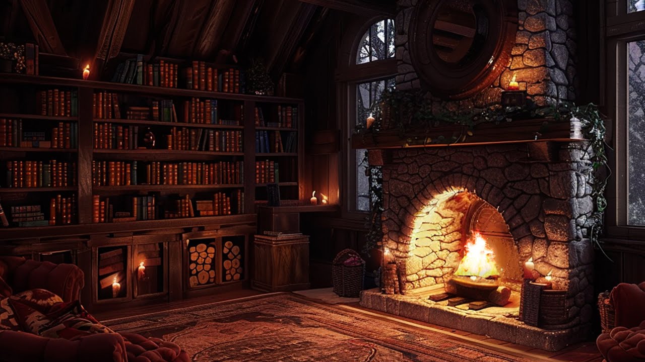 Cozy Fire | Sleep Fast to Solve Insomnia in 3 Minutes with Crackling ...