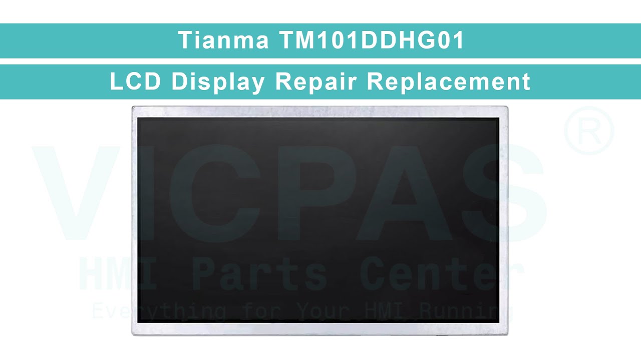 TM101DDHG01 Tianma LCD Display Panel Replacement - YouTube