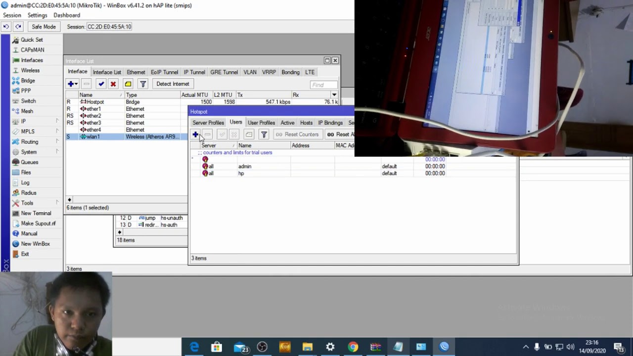 SET MIKROTIK VIA WINBOX - YouTube