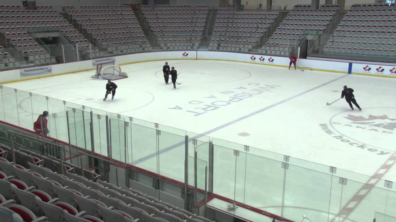 Defence – Lateral Skate and Shoot # 1 - YouTube