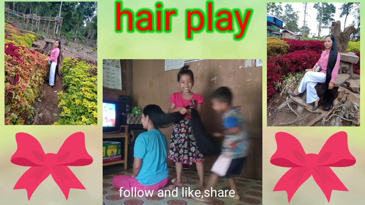 rambutku dimainkan anak'ku - YouTube