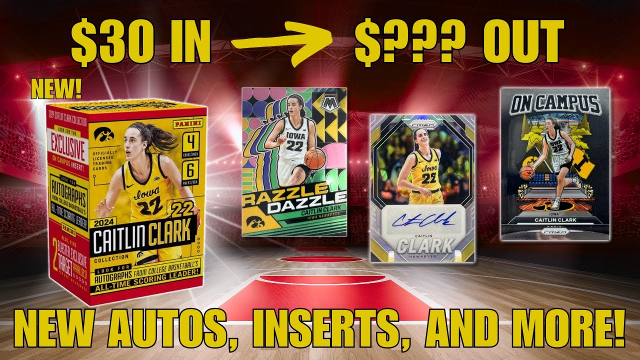 Is There Value Here? Caitlin Clark Collection Blaster Box Review - YouTube